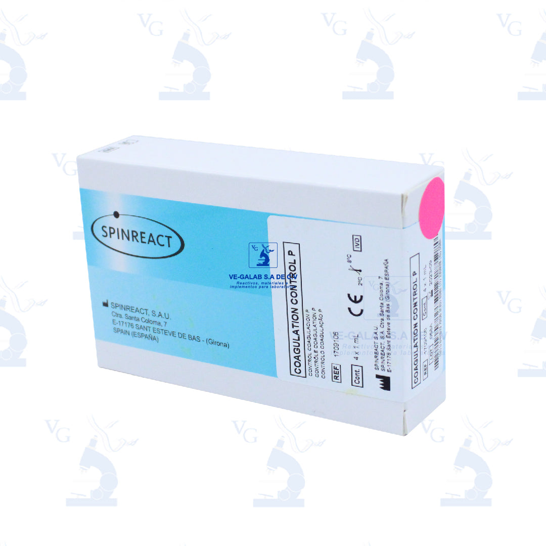 ️ CONTROL DE COAGULACION PAT. 4X1 ML | Spinreact | en OFERTA! – Vegalab