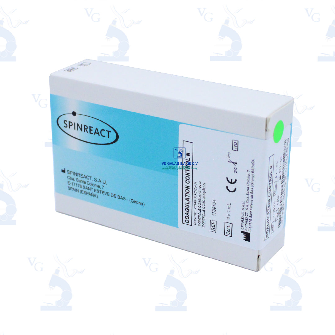 ️ CONTROL DE COAGULACION NOR 4X1 ML | Spinreact | en OFERTA! – Vegalab